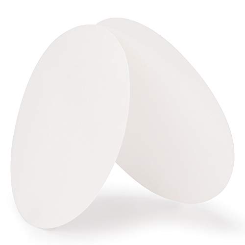 StonyLab Quantitative Filter Paper Circles, 74mm Diameter Cellulose Filter Paper with 20 Micron Particle Retention Medium Filtration Speed, Pack of 100