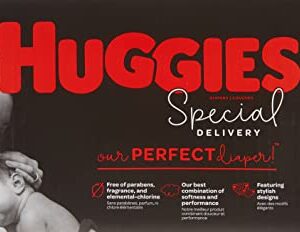 Huggies Special Delivery Hypoallergenic Baby Diapers, Size Newborn (up to 10 lbs.), 66 Count, Giga Jr. Pack