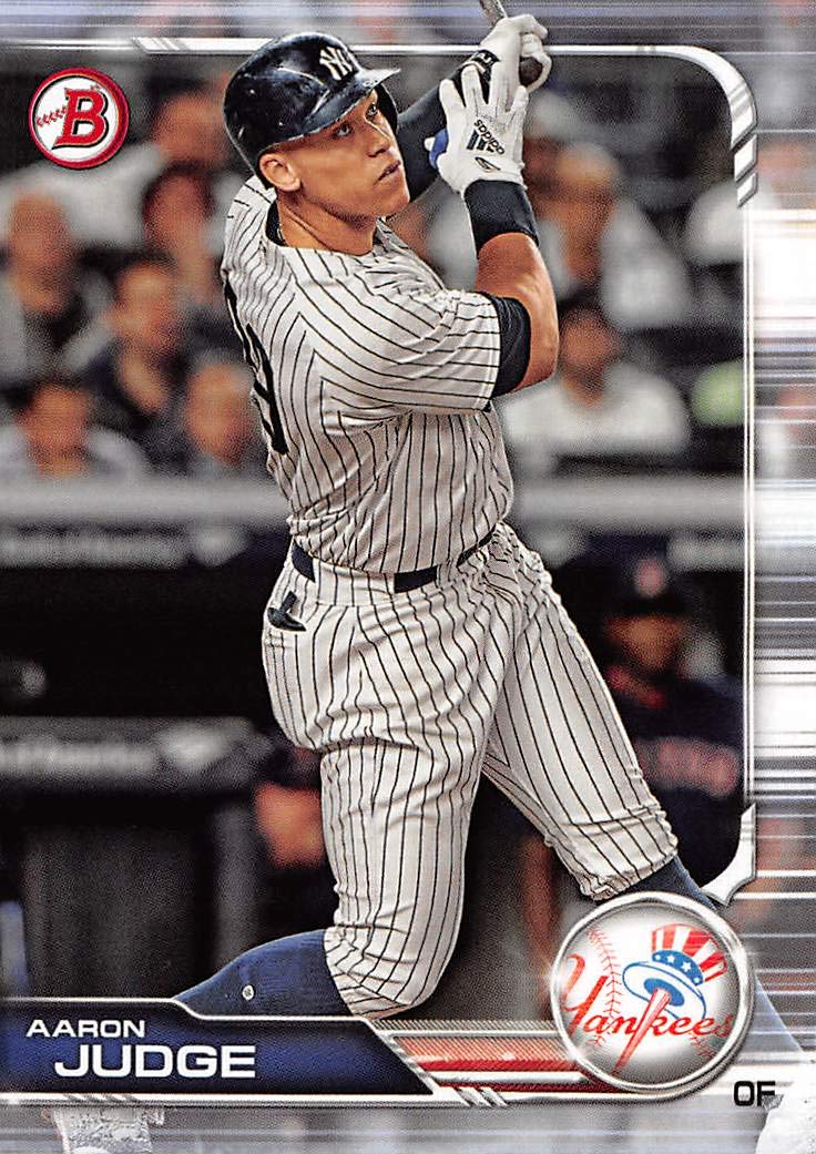 2019 Bowman #16 Aaron Judge