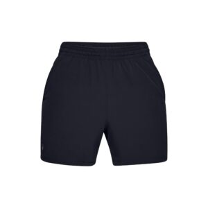 Under Armour Men's Qualifier WG Perf Short 5in, Black (001)/Pitch Gray, X-Large