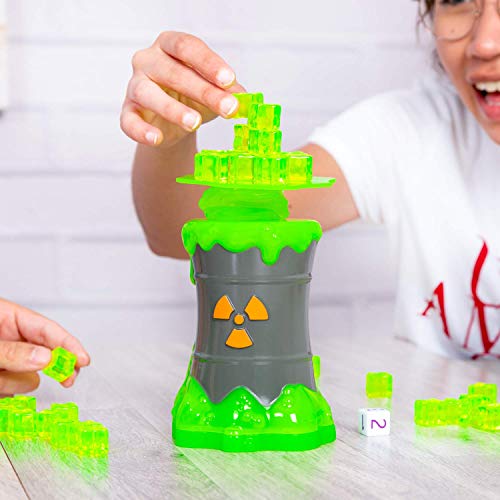 Meltdown Family Game -- Add Cubes Without Letting Them Fall! -- Ages 7+