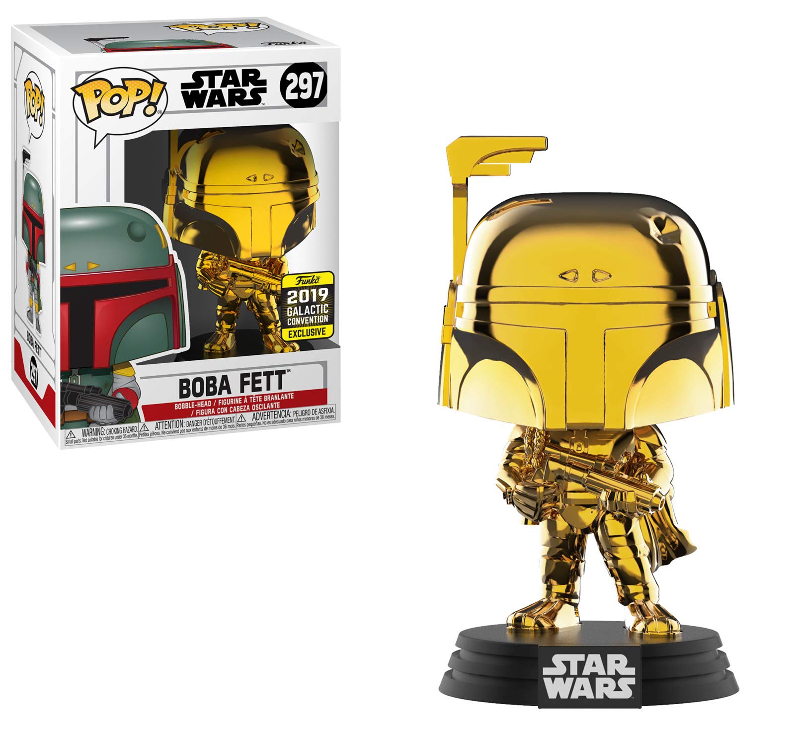 POP! Funko Star Wars - Boba Fett - 2019 Galactic Convention Exclusive