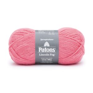 patons lincoln fog yarn, blush