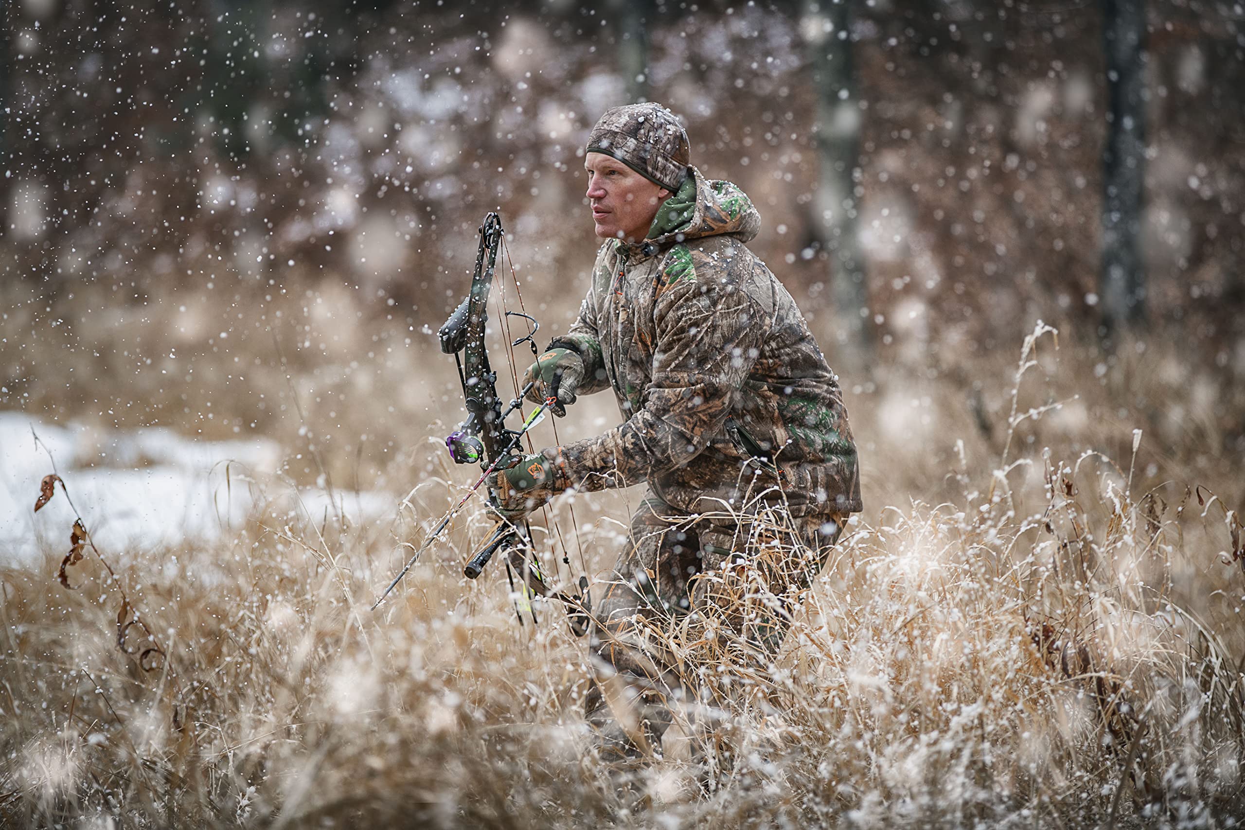 ArcticShield Heat Echo Sherpa Jacket, Realtree Edge, Medium