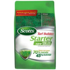 scotts 21701 turf builder starter food for new grass, 1000 sqft