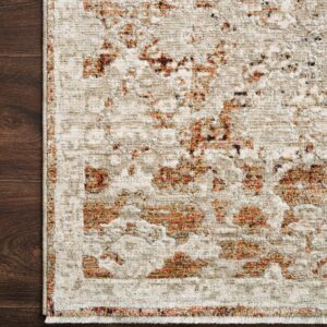 Loloi Theia THE-07 Natural Traditional Runner Rug 2'-10" x 8'