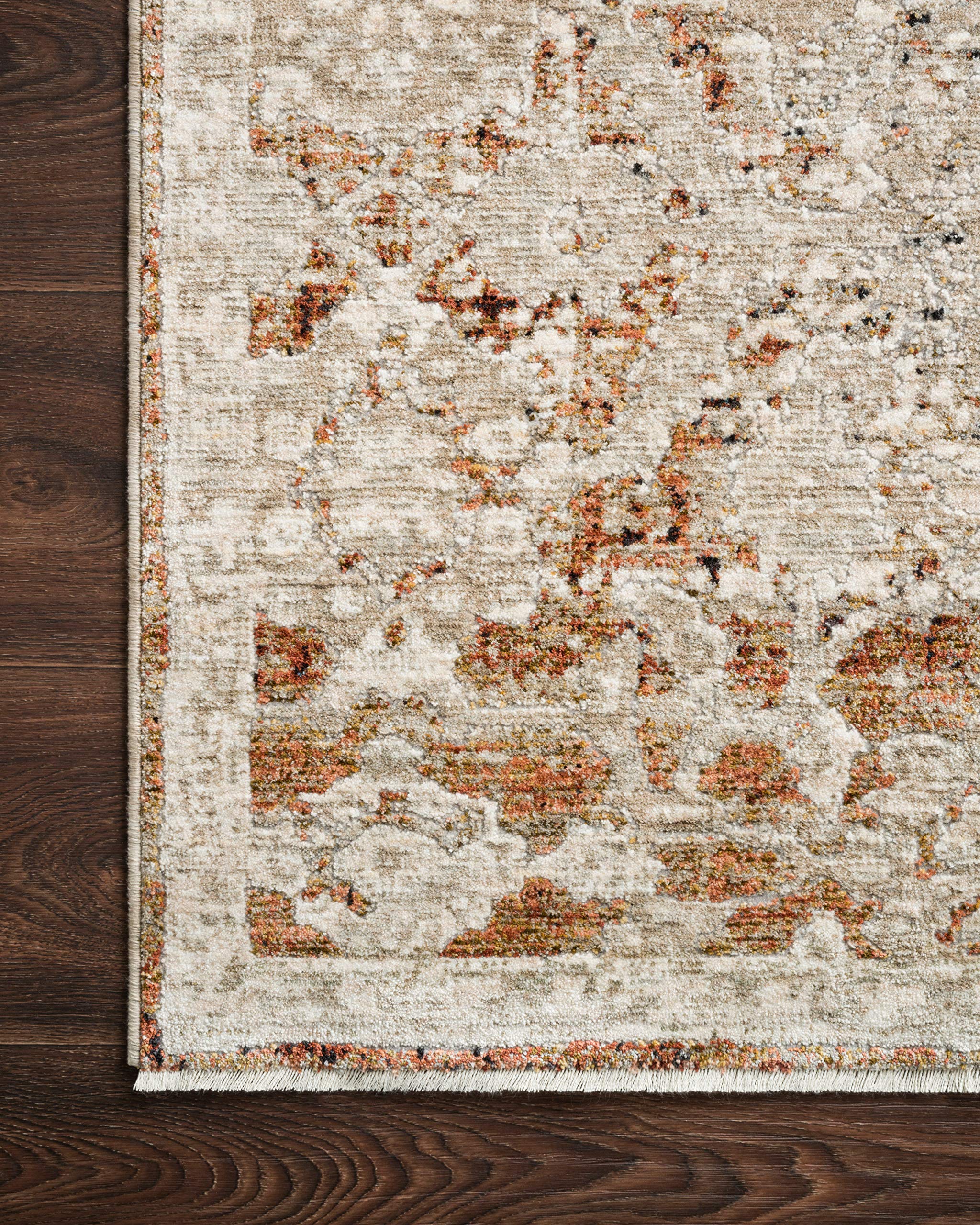 Loloi Theia THE-07 Natural Traditional Runner Rug 2'-10" x 8'