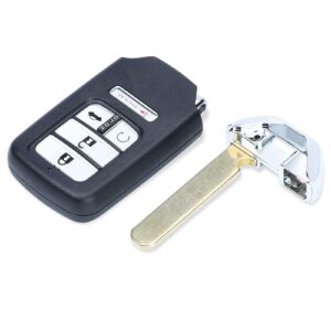 Beefunny Replacement Remote Car Key Shell Case Fob 5 Button for Honda Civic 2016-2018 - KR5V2X (1)