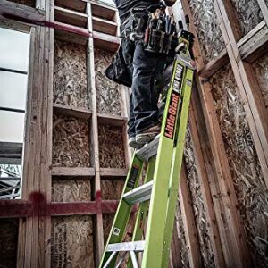 Little Giant Ladders, King Kombo, Professional, 6 Ft. A Frame, 10 Ft. Extension, Fiberglass, Type 1AA, 375 lbs Weight Rating, (13610-001)