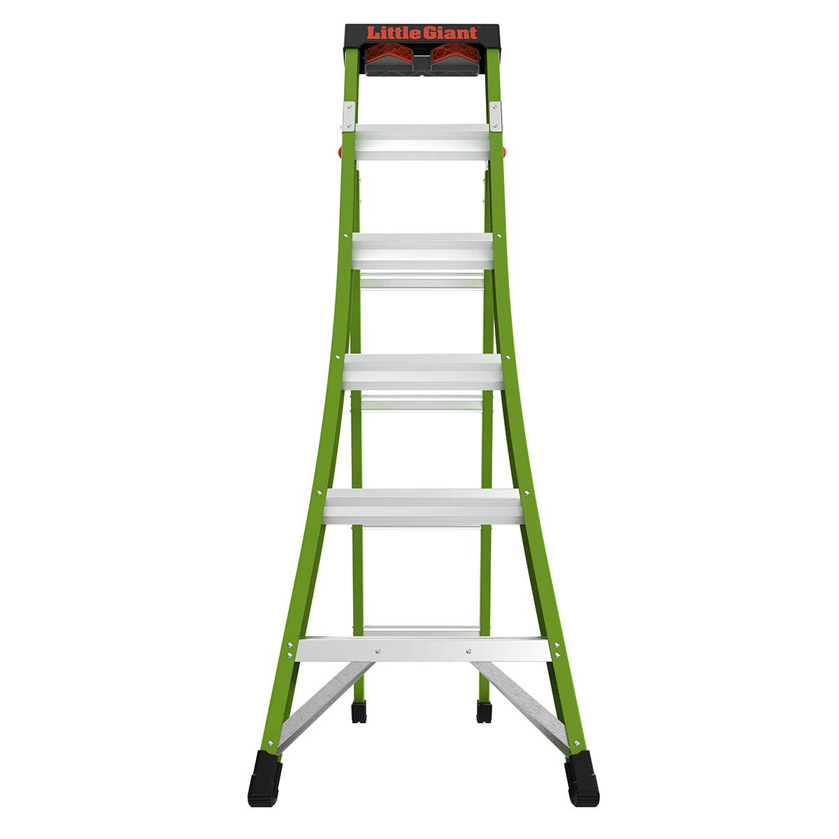 Little Giant Ladders, King Kombo, Professional, 6 Ft. A Frame, 10 Ft. Extension, Fiberglass, Type 1AA, 375 lbs Weight Rating, (13610-001)