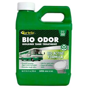 star brite bio odor holding tank treatment - 32 oz (075032) , green