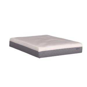 Amazon Basics Cooling Gel Memory Foam Mattress, Medium-Firm, CertiPUR-US Certified, 12 inch, Full Size, White/Gray