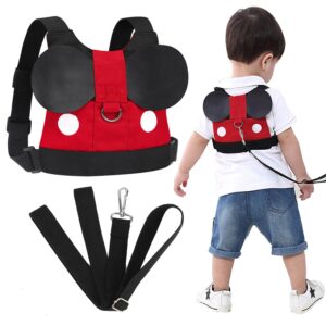 accmor kid harness leash, toddler anti-lost harness leash, cute baby walking harness tether child assistant strap for 1-5 years boys and girls to zoo or mall