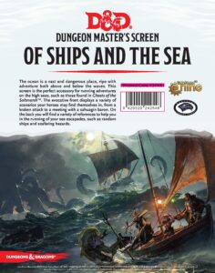 gale force nine dungeons & dragons of ships and the sea dm screen