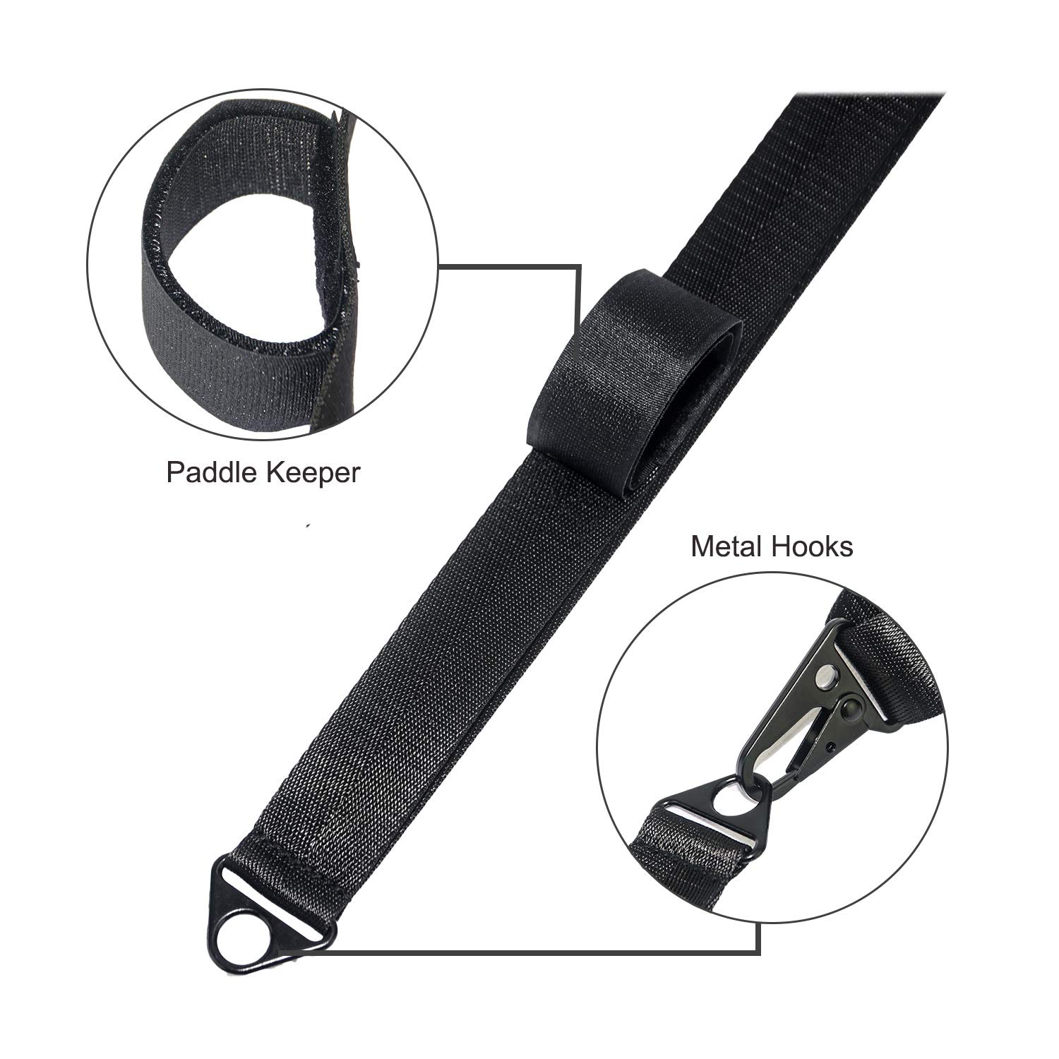 Adjustable Kayak SUP Carry Strap Multi-Use Shoulder Strap for Surfboard Stand Up Paddleboard Canoe Longboard Carry Belt Paddle Board Accessories