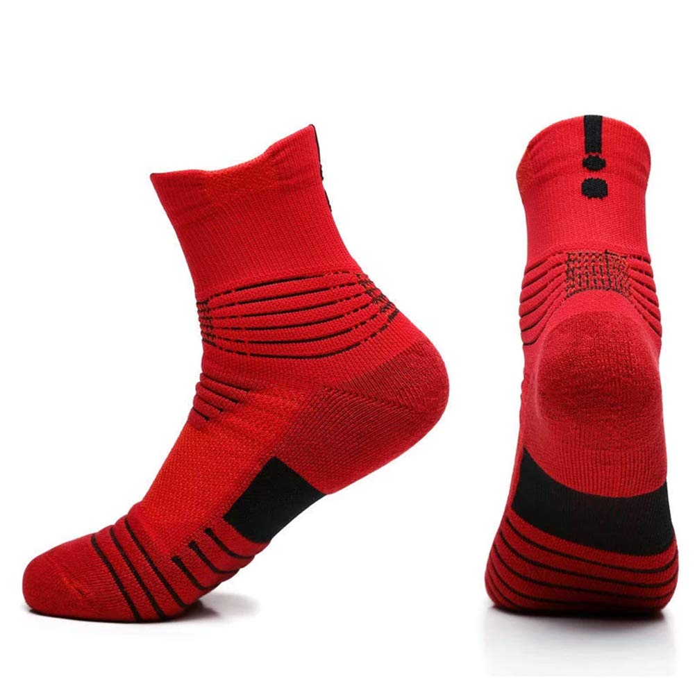 Performance Ankle Athletic Socks Comfort Cushioned Breathable Compression Running Sports Socks Men Pack (5 Pairs Pack)