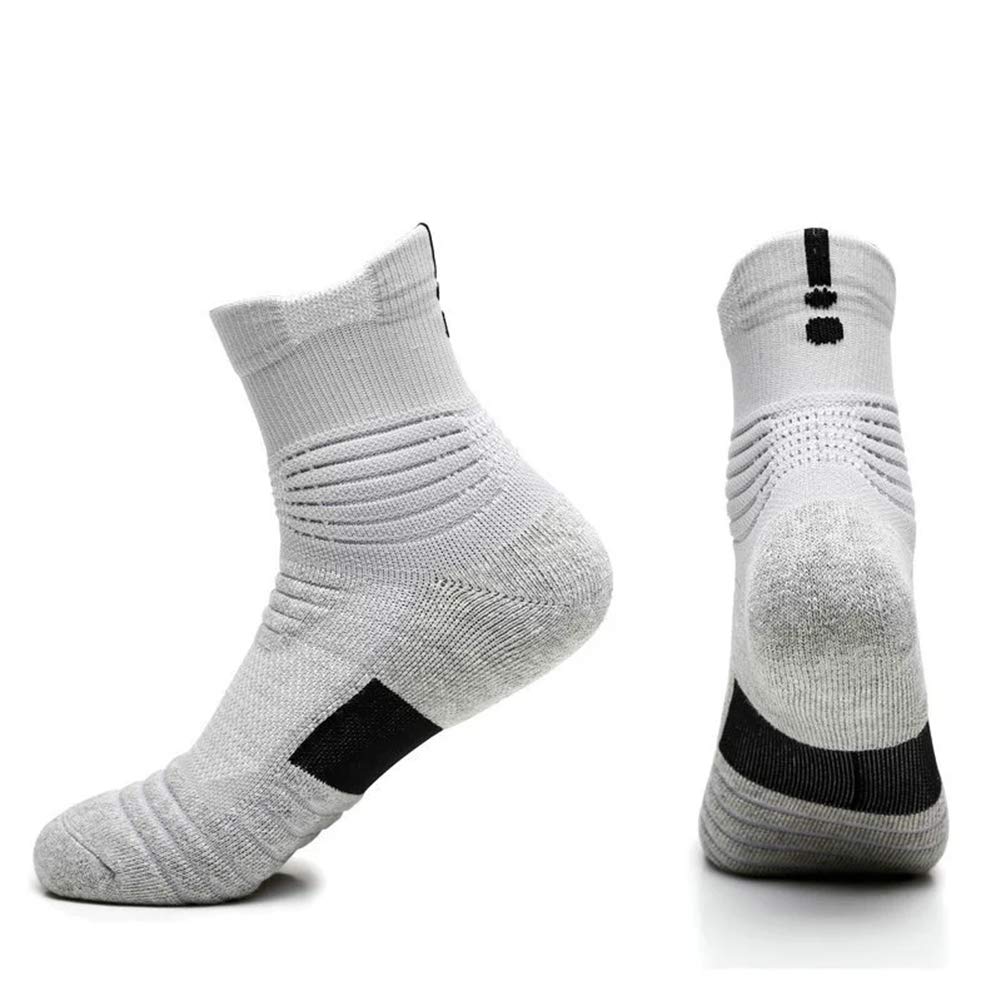 Performance Ankle Athletic Socks Comfort Cushioned Breathable Compression Running Sports Socks Men Pack (5 Pairs Pack)