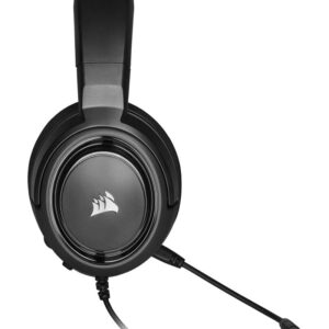 Corsair HS35 - Stereo Gaming Headset - Memory Foam Earcups - Works with PC, Mac, Xbox Series X/ S, Xbox One, PS5, PS4, Nintendo Switch, iOS and Android - Carbon (CA-9011195-NA)