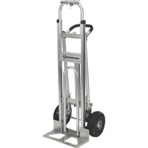 strongway 3-in-1 aluminum hand/platform truck - 550-/770-lb. capacity