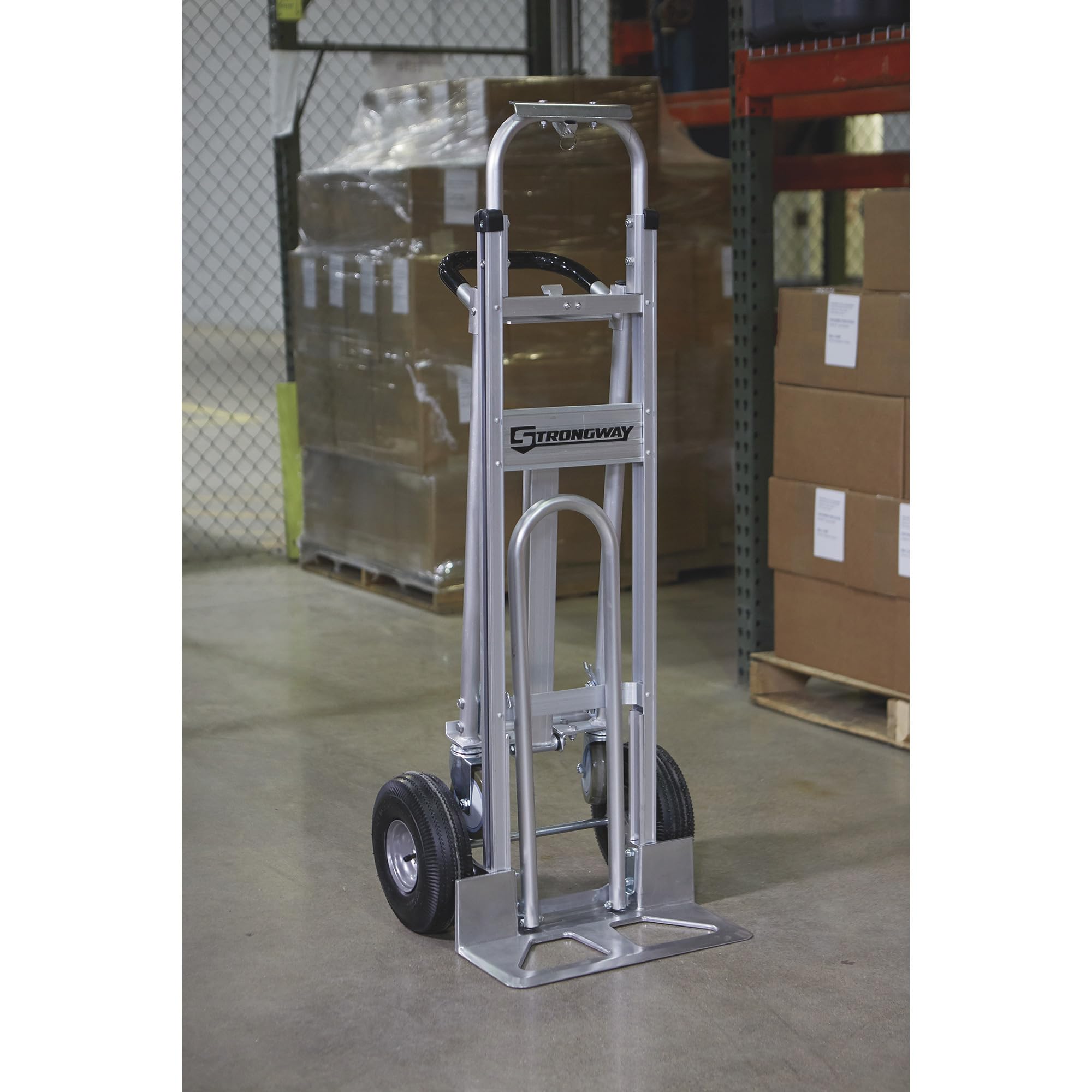 Strongway 3-in-1 Aluminum Hand/Platform Truck - 550-/770-Lb. Capacity