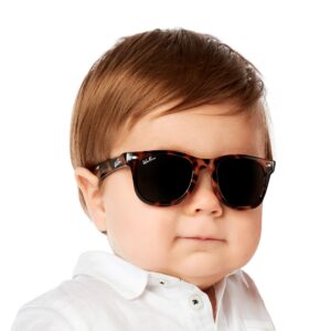 WeeFarers Children's Sunglasses - Non-polarized (Ages 0-1y, Tortoise Shell)