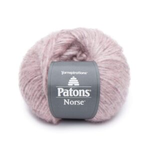 patons norse yarn, tawny coral