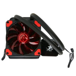 YaeCCC LED Liquid CPU Cooler Water Cooling System Radiator 120mm with Fan for Inter AMD