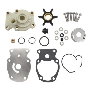 uanofcn 393630 water pump impeller kit replaces johnson evinrude omc 20 25 30 35 hp outboard motors sierra 18-3382