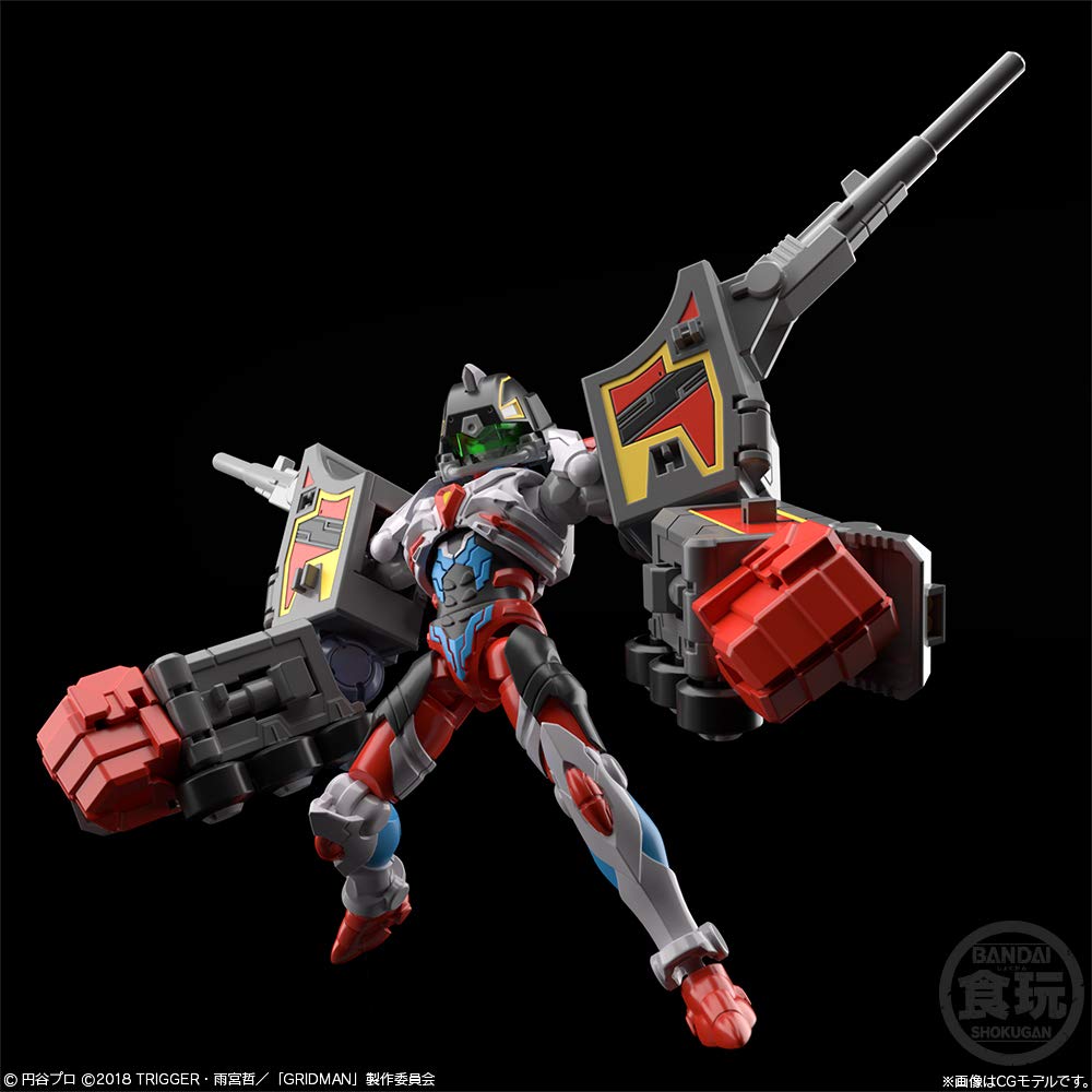 Bandai Shokugan Super Mini Pla Ssss.Gridman Model Kit