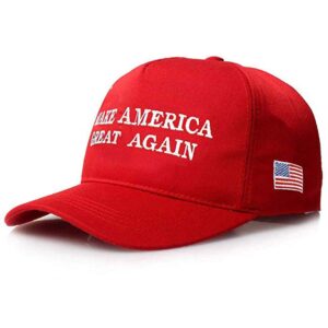 bestmaple make america great again hat, 2024 trump cotton maga baseball cap red