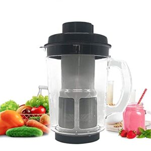 Juicer Blender Pitcher,1000ML Magic Bullet Blender Pitcher,Safe and Nontoxic,Not Easy to Be Broken,for Magic Bullet Models