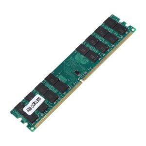 zopsc ddr2 4gb ram 800mhz memory module for amd cpu stable fast data transmission 240pin for high anti-interference and antistatic for desktop computer, plug and play