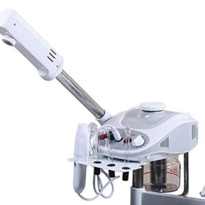 Funnylife 3 in 1 Aromatherapy Facial Steamer, 5X Magnifying LED Lamp, High Frequency Machine,Salon Spa Beauty Equipment