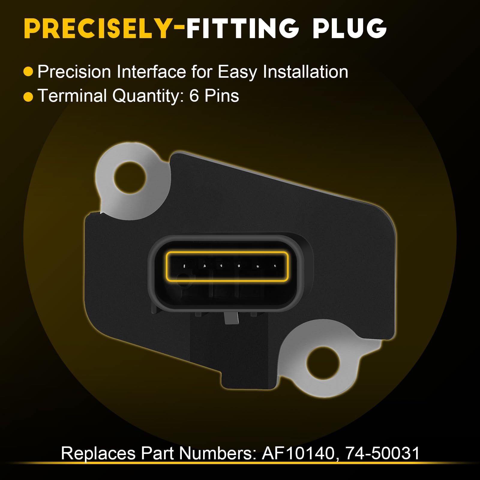 OCPTY Mass Air Flow Sensor Meter Fits for Ford E-150 Edge Escape Expedition Explorer Super Duty Mustang Taurus; for Lincoln LS Mark LT MKS MKT MKX MKZ; for Mercury Grand Marquis &More 3L3A12B579A