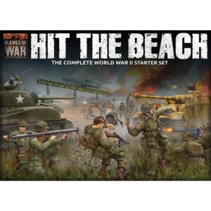 flames of war: hit the beach - two army starter set