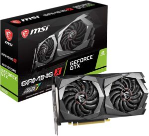 msi gaming geforce gtx 1650 128-bit hdmi/dp 4gb gdrr5 hdcp support directx 12 dual fan vr ready oc graphics card (gtx 1650 gaming x 4g)