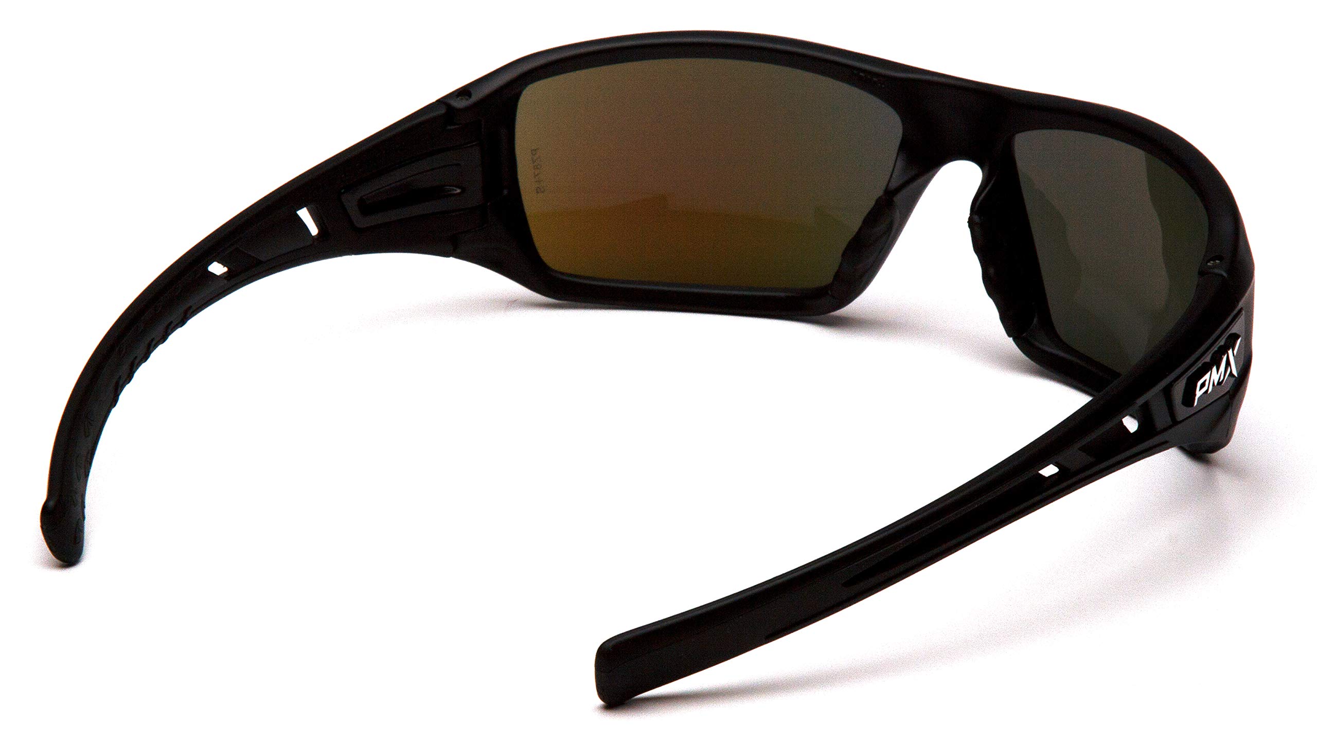 Pyramex Velar Safety Glasses, Black Frame/Ice Blue Mirror Lens