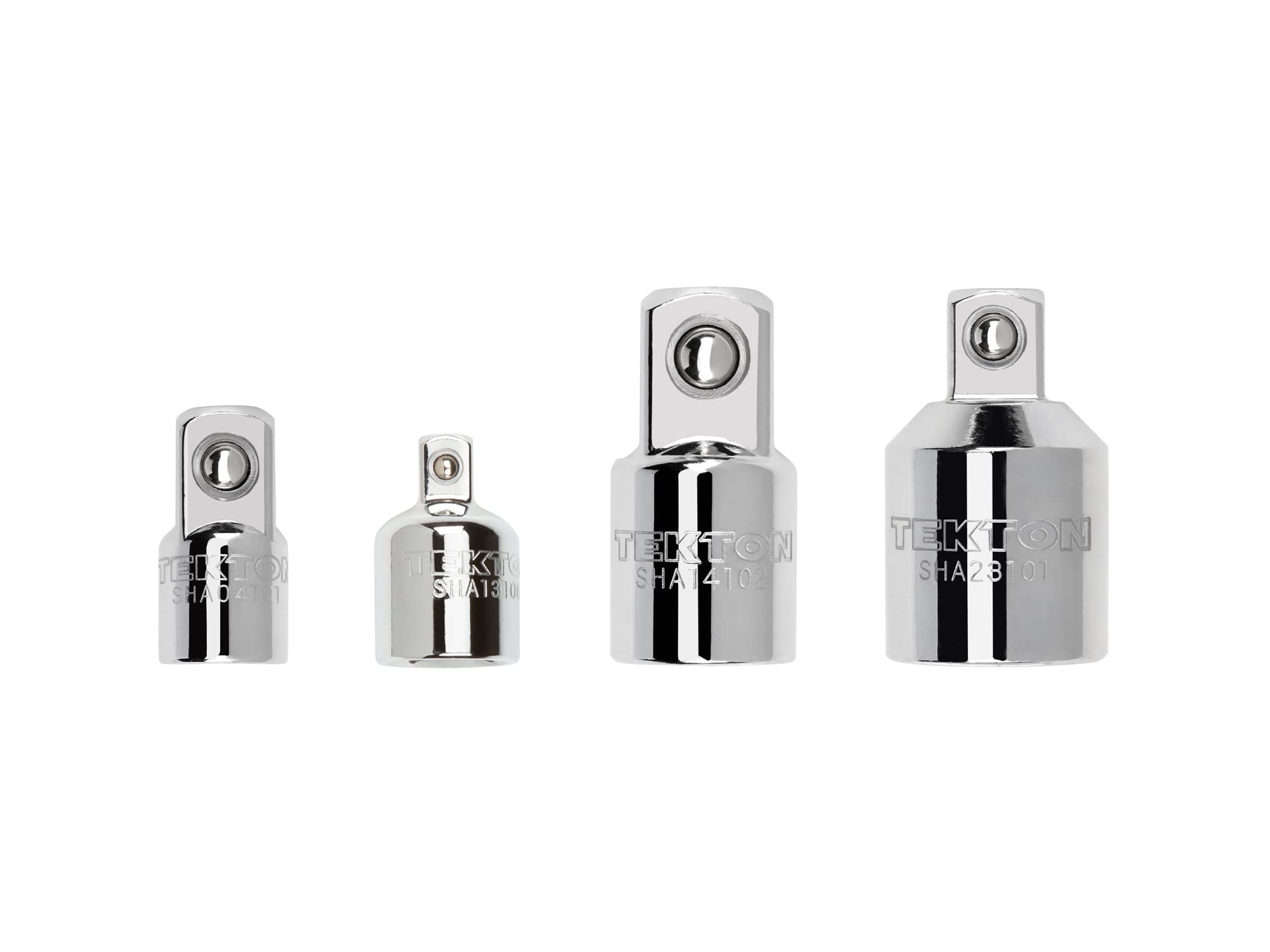 TEKTON Adapter/Reducer Set, 4-Piece (1/4, 3/8, 1/2 in.) | SHA99017