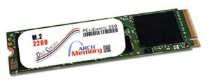 arch memory pro series upgrade for asus 1tb m.2 2280 pcie (4.0 x4) nvme solid state drive for h110m-e/m.2