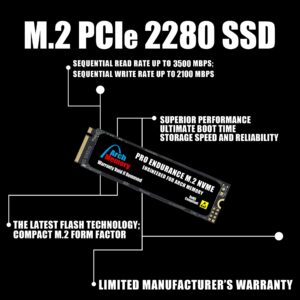 Arch Memory Pro Series Upgrade for Asus 1TB M.2 2280 PCIe (4.0 x4) NVMe Solid State Drive for Prime Z370-A