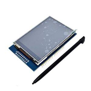 stayhome 2.8 inch 3.3v 300ma tft lcd shield touch display module for arduino uno with resistive touch panel diy kit