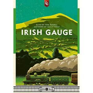 Capstone Games: Irish Gauge, Strategy Board Game, High Player Interaction, Quick 60 Minute Play Time, 3 to 5 Players, Ages 12 and Up