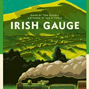 Capstone Games: Irish Gauge, Strategy Board Game, High Player Interaction, Quick 60 Minute Play Time, 3 to 5 Players, Ages 12 and Up