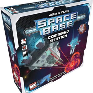 Alderac Entertainment Group (AEG) Space Base Command Station - Board Game, Dice Game, Storage Solution, 2 to 7 Players, 60 Minute Play Time, for Ages 14 and Up, Alderac Entertainment Group (AEG)