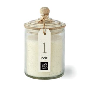 napa home & garden grayoak soy wax candle noir #1