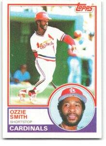 1983 topps #540 ozzie smith nm-mt st. louis cardinals baseball