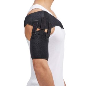 ACKEIVTO Shoulder Belt Support Arm Sling For Stroke Hemiplegia Subluxation Adjustable Right Left Single Pads Dislocation Recovery Rehabilitation Straps Shoulder Brace