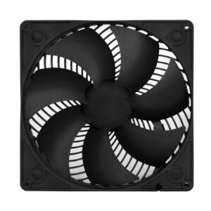 Silverstone Air Penetrator AP183 180mm PWM Computer Case Fan 400~1500RPM Dual Ball Bearing with 32mm Thickness, SST-AP183