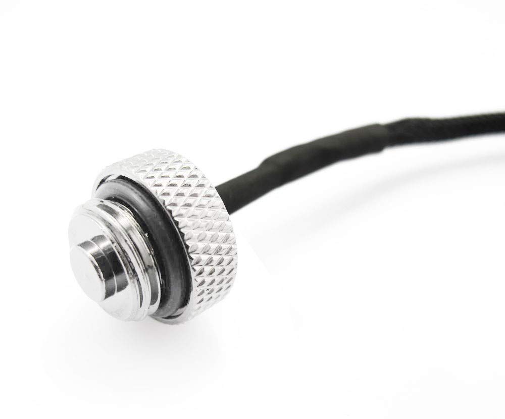 XSPC G1/4" Plug with 10k Sensor, Chrome