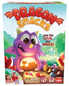 goliath dragon snacks game - find the treasure & win multi color, 5"